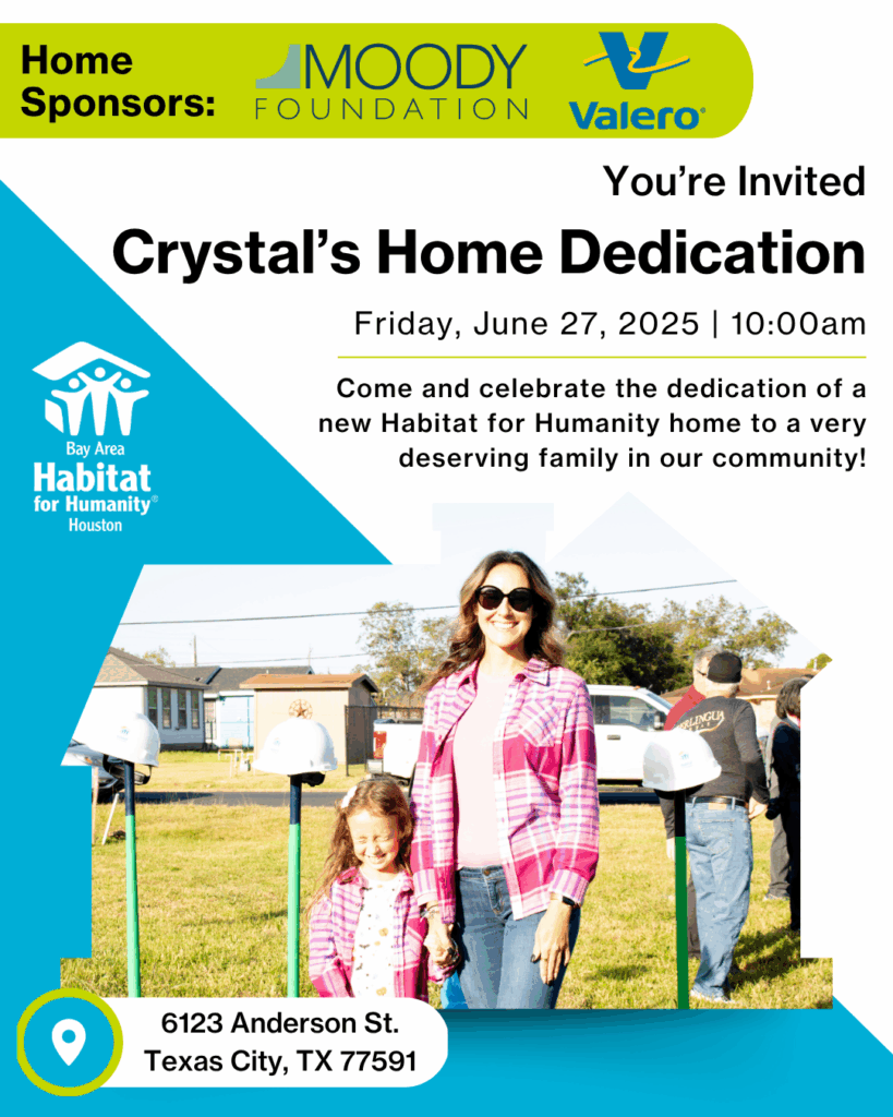 Home Dedication for Crystal – Bay Area Habitat for Humanity